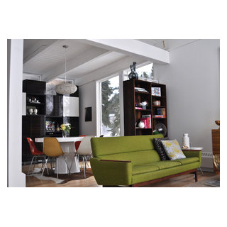 1958 Mid Century Modern Living Room Remodel - Midcentury - Living Room ...