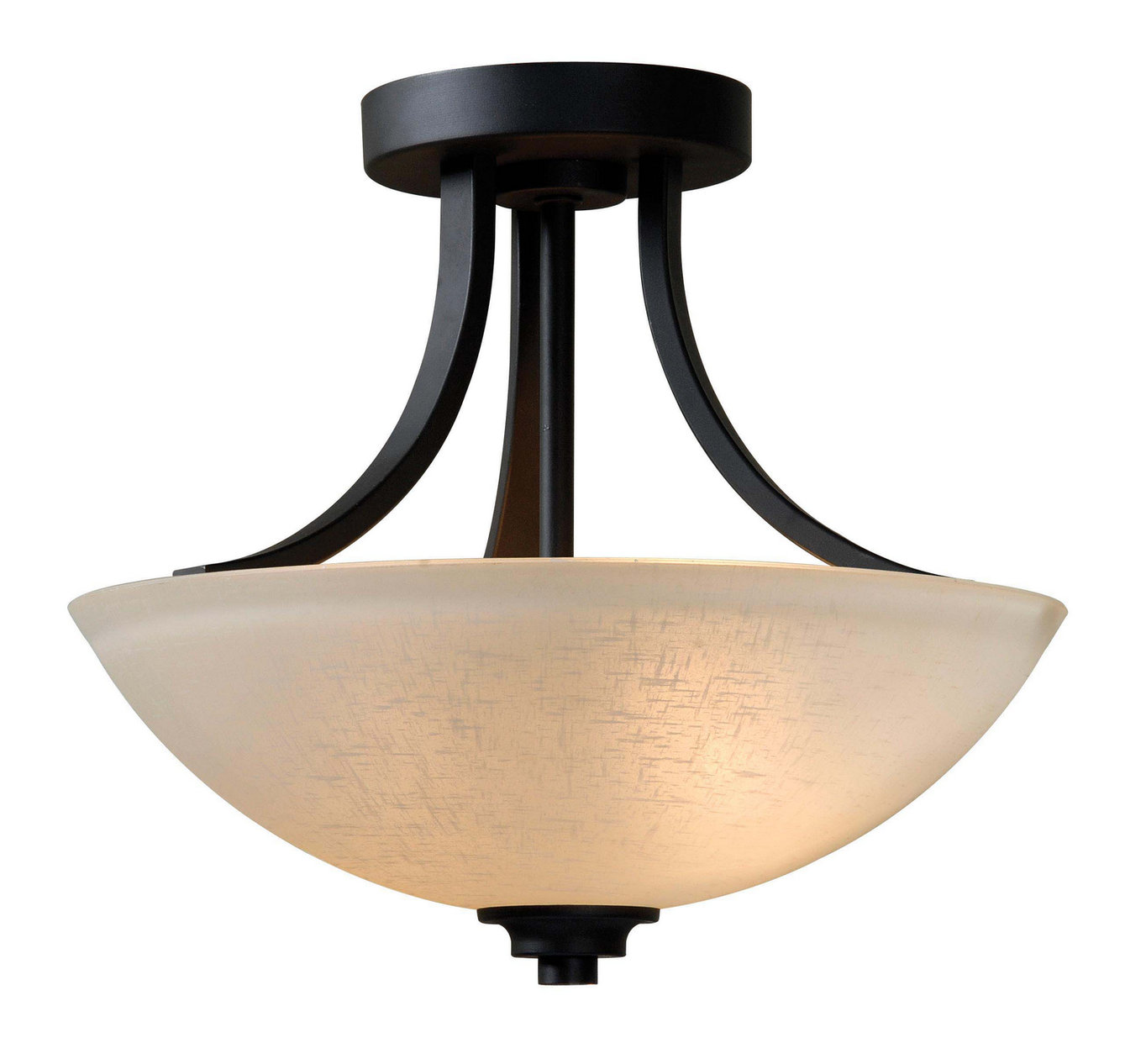 Kenroy Dynasty 3 Light Semi Flush - Transitional - Flush-mount Ceiling ...