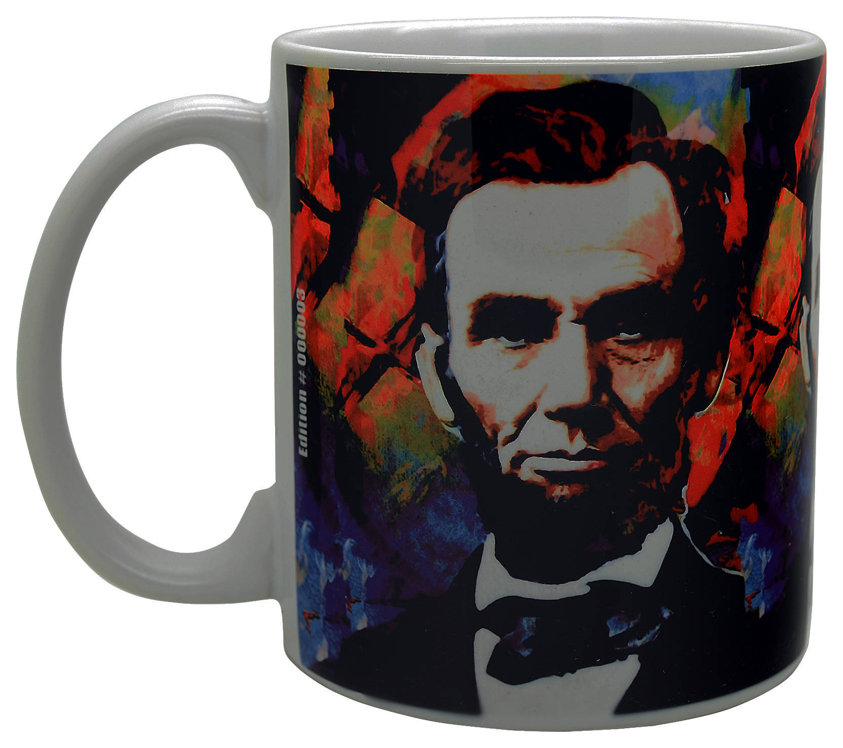 Abraham Lincoln "Knowing Lincoln" Mug Art by Mark Lewis - Contemporary ...