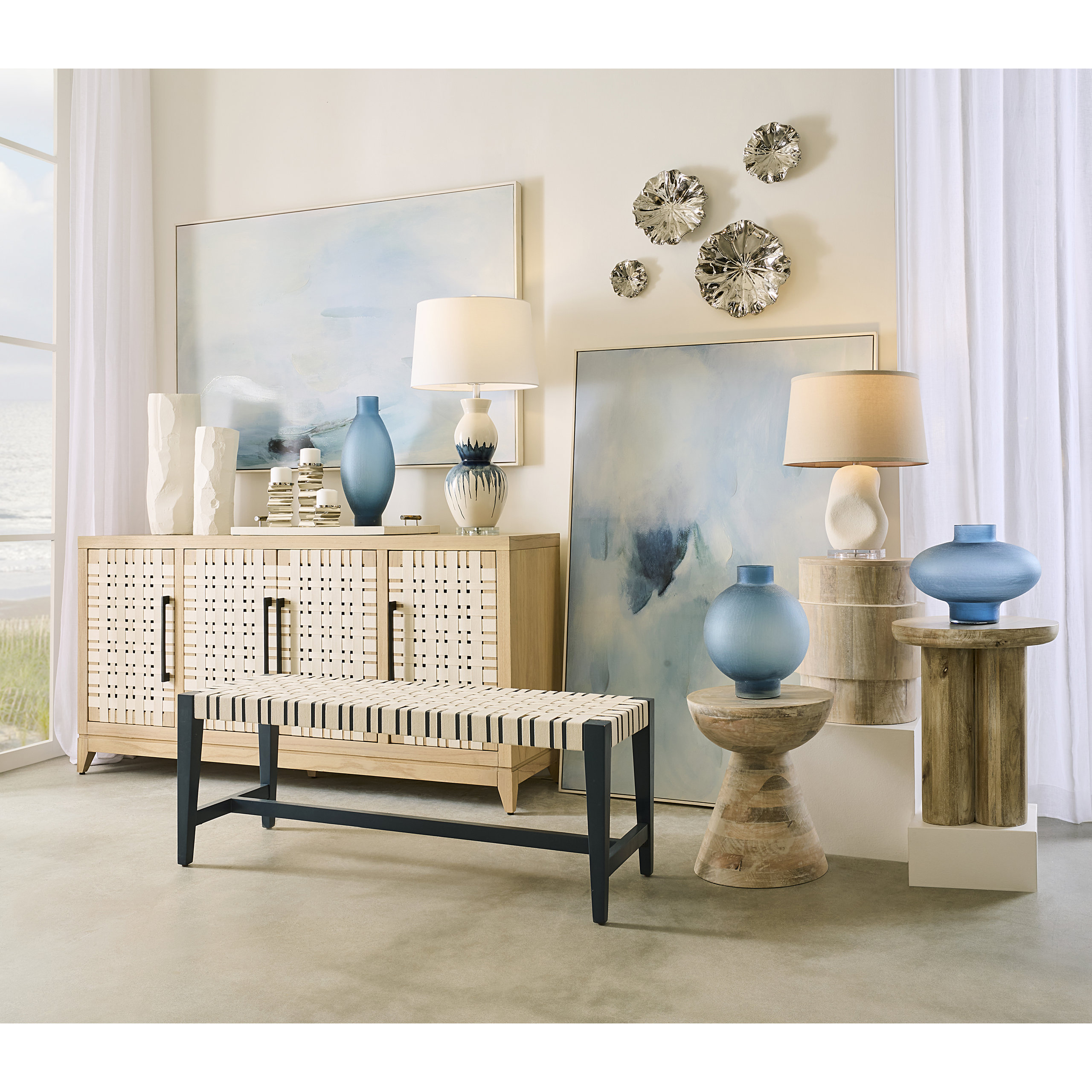 Ivory Tray - Transitional - Serving Trays - by ELK Group International ...