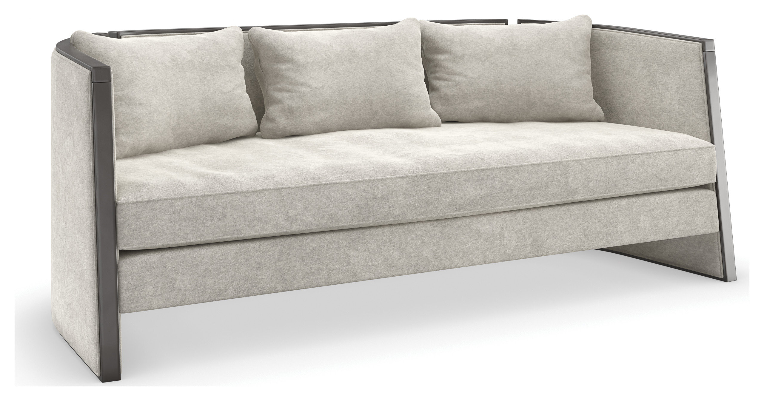 Cut Away Sofa - Transitional - Sofas - by Caracole | Houzz