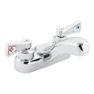 Moen 8210F12 M-DURA Centerset Bathroom Faucet - Contemporary - Bathroom ...