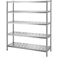 VEVOR Garage Shelf Heavy Duty Shelving 5-Tier 59.1x17.7x70.9 in ...