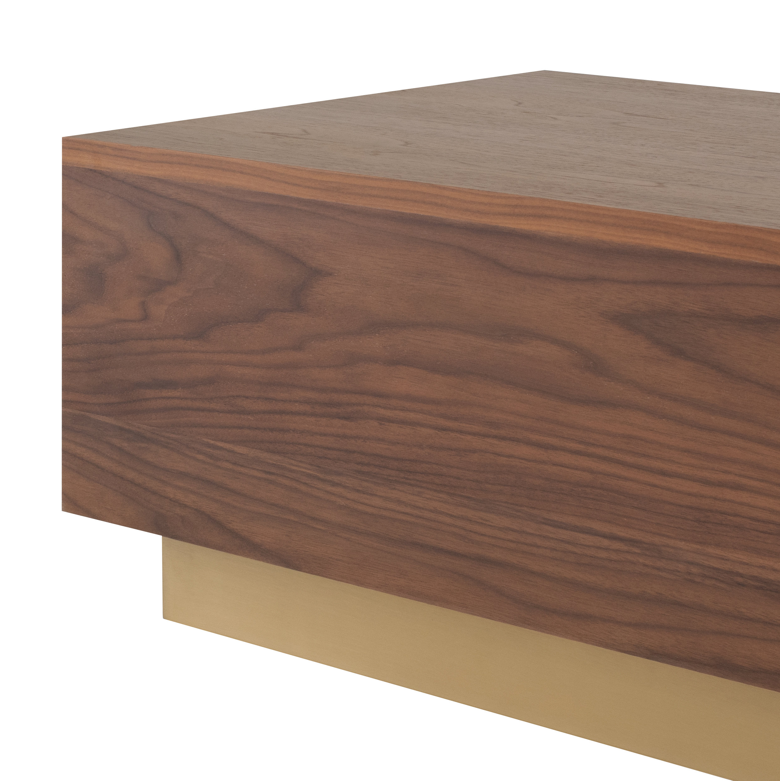 Jakoby Coffee Table, Walnut - Contemporary - Coffee Tables - by Kolibri ...