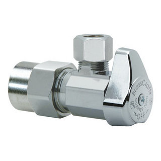 Brass Craft Angle CPVC Valve, 1/2" x 3/8" - Traditional - Hardware - by ...