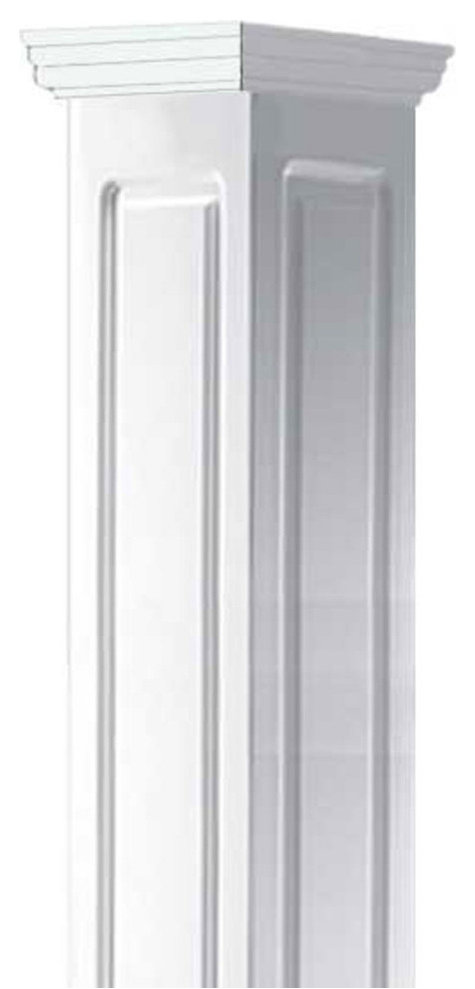 Craftsman Classic Square Non-Tapered, Double Raised Panel Column ...