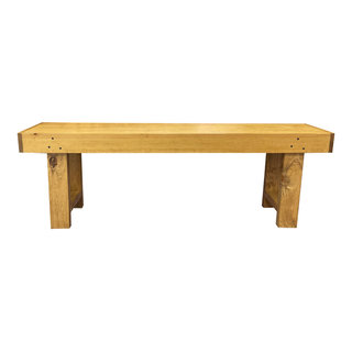 Box Bench, 24 Inches - Rustic - Accent And Storage Benches - by Ezekiel ...