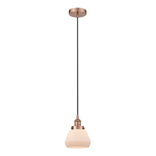 Innovations Lighting 616-1PH-9-7 Fulton Pendant Fulton 7"W Mini ...