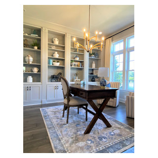 Modern Coastal Office - Beach Style - Home Office - DC Metro - by JL ...