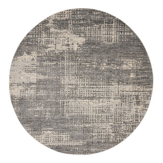 Nourison Home 6' Round Rush Area Rug, 8'xRound - Contemporary - Area ...