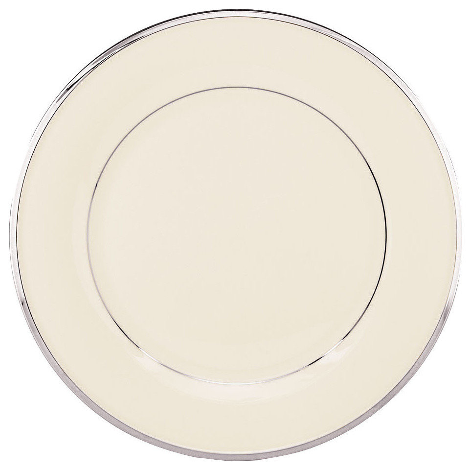 Lenox Solitaire Dinner Plates, Set of 4 - Transitional - Dinner Plates ...