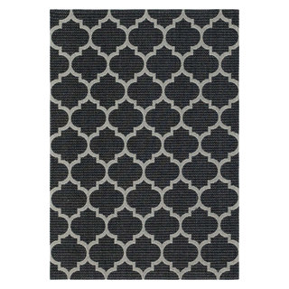 Unique Loom Taupe/Ivory Trellis Decatur Area Rug, 6'4x9'0 ...