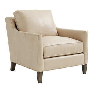 Turin Leather Chair - Transitional - Armchairs And Accent Chairs - by ...