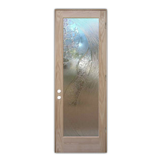 Front Door - High Tide - Cast Glass CGI 033 Exterior - Fiberglass ...