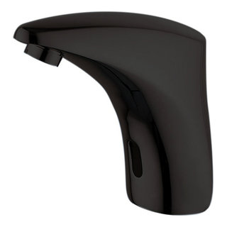 Fontana Hugo Oil Rubbed Bronze Automatic Hands Free Faucet, Solid Brass ...