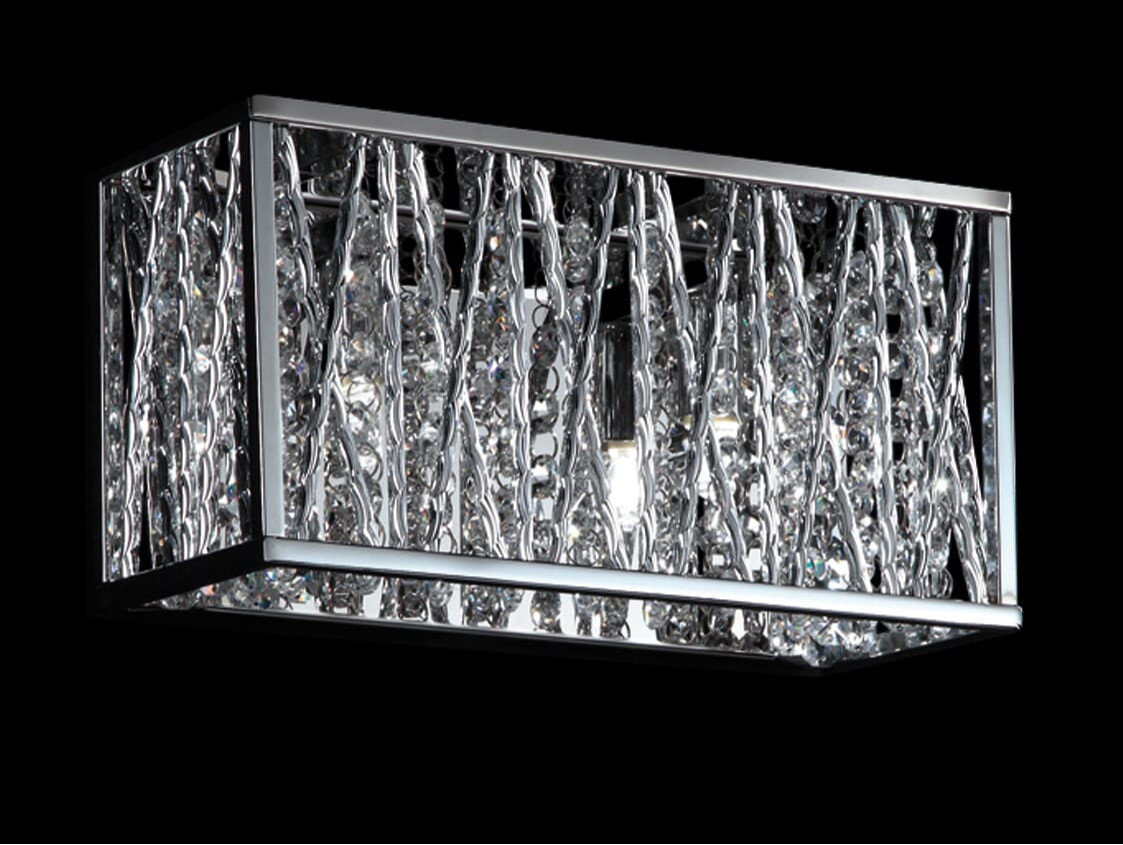 Terra 2-Light Bathroom Vanity Light In Chrome, 11.000 - Contemporary ...