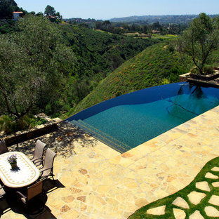 75 Beautiful Stone Infinity Pool Pictures & Ideas | Houzz