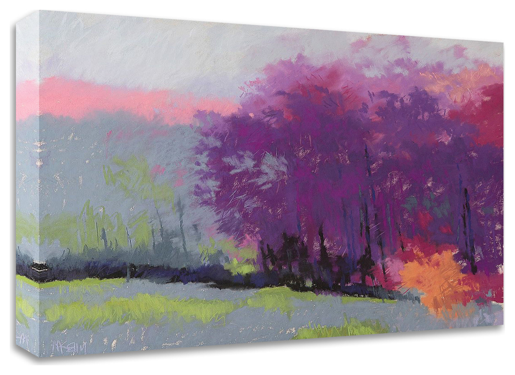 "Pantone Woods" by Mike Kelly, Print on Canvas, 18"x14", 18 x 14 ...