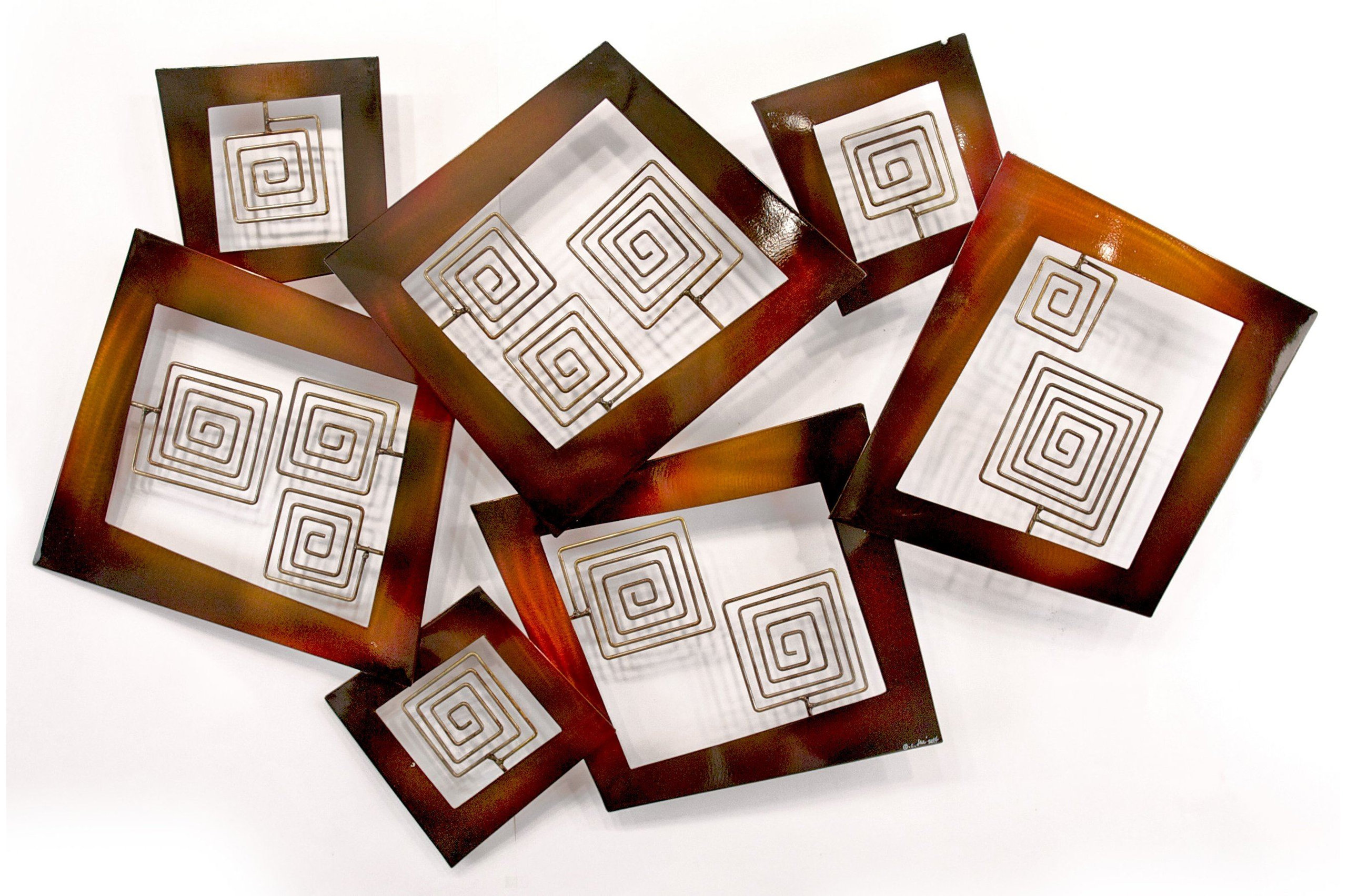 Complex Metal Wall Decor - Contemporary - Metal Wall Art - by ...