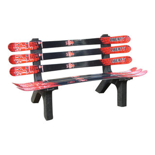 Snow Ski Bench - Upholstered Benches - by Skichair1 | Houzz