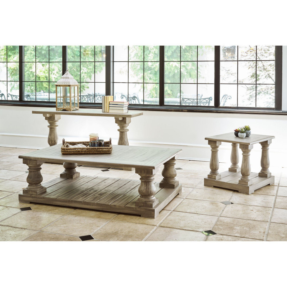 Ivan Rectangular Sofa Table - French Country - Console Tables - by Picket House | Houzz