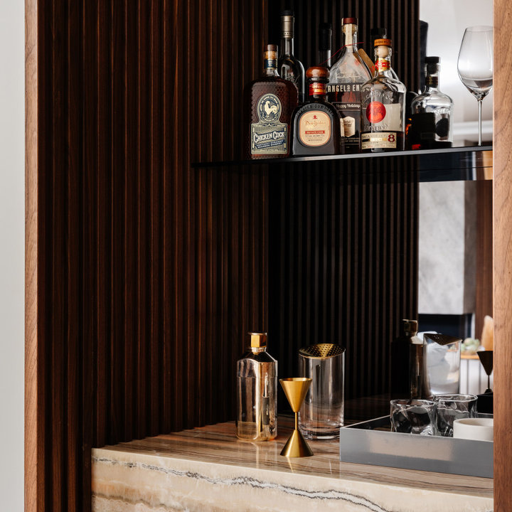 75 Home Bar with Floating Shelves Ideas You'll Love - August, 2025 | Houzz