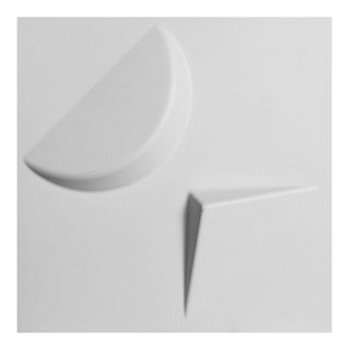 11 7/8"Wx11 7/8"H Apollo EnduraWall Decorative 3D Wall Panel, White ...