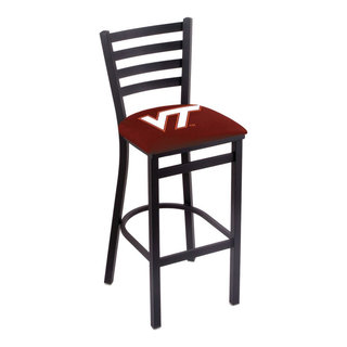 Holland L004 Virginia Tech 30" Stationary Bar Stool - Black ...