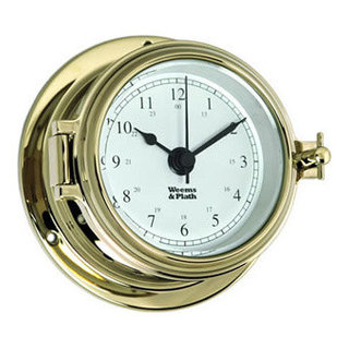Brass Endurance II 105 Quartz Clock - Beach Style - Wall Clocks - by ...