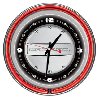 Camaro Neon Clock - Wall Clocks - by DCG WholeSale | Houzz
