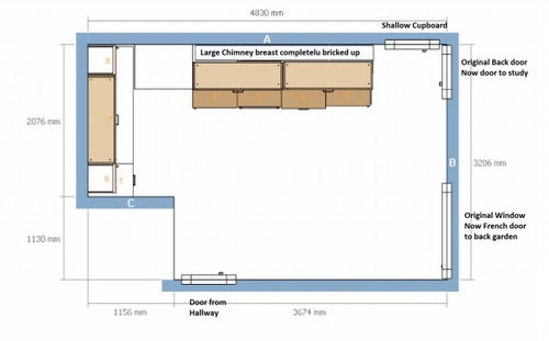 Help with layout and colours in accessible kitchen