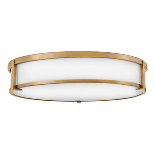 Lowell LED Flush Mount, Brushed Bronze - Transitional - Flush-mount Ceiling Lighting - by ...
