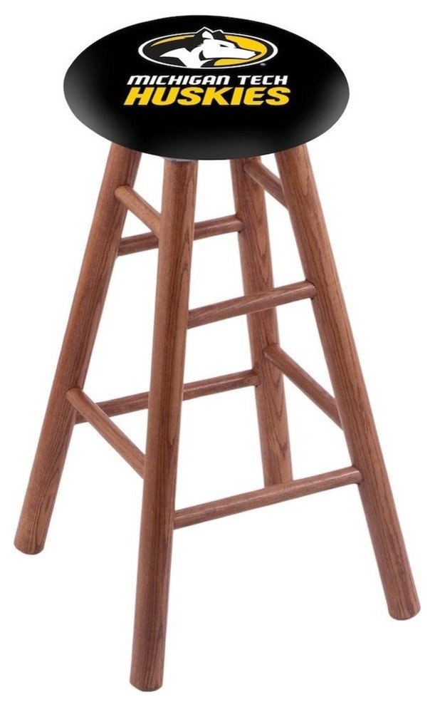 Michigan Tech Bar Stool, Medium - Contemporary - Bar Stools And Counter ...