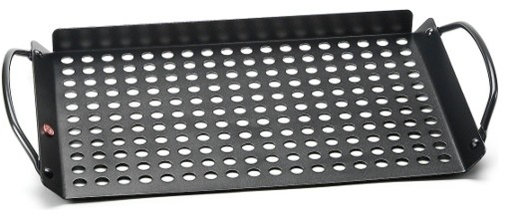 Outset Non-Stick Grilling Grid with Handles - Contemporary - Grill ...