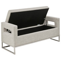 Madison Park Crawford Soft Close Storage Bench - Contemporary - Accent ...