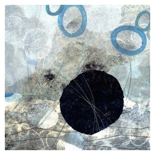 "Pathways II: Crash" Fine Art Canvas Print, 72"x72" - Contemporary ...