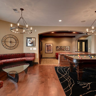 75 Beautiful Traditional Orange Floor Basement Pictures & Ideas ...