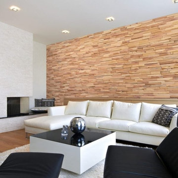 75 Beautiful Interior Wall Cladding Home Design Ideas & Designs | Houzz AU