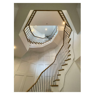 100_Hexagonal Floating-Staircase, Bethesda MD 20817 - Transitional ...