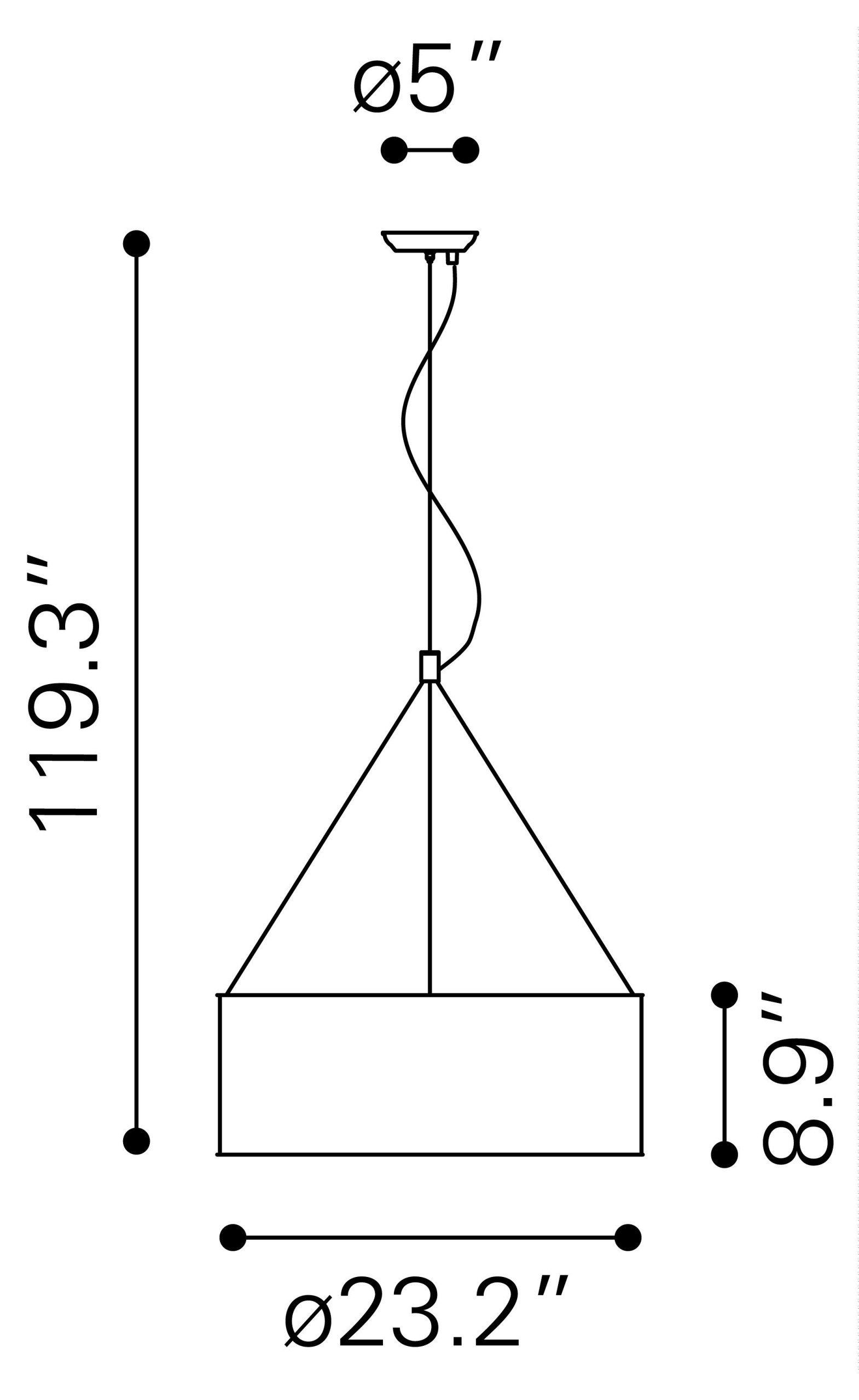 Jena Ceiling Lamp, Chrome - Contemporary - Pendant Lighting - by ...