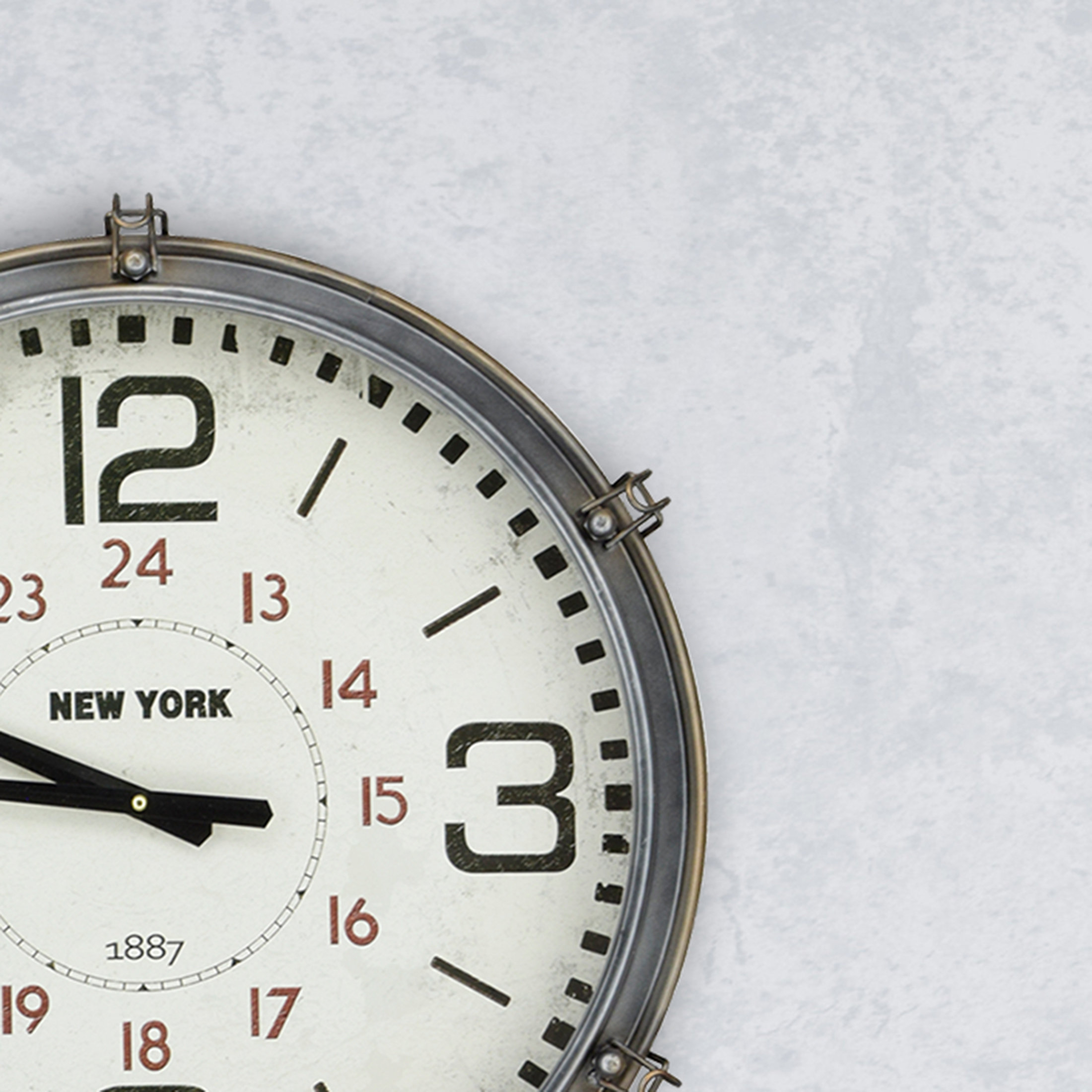 Manhattan Clock - Industrial - Wall Clocks - by HedgeApple | Houzz