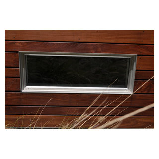 Ipe Rainscreen detail at window - San Francisco - by JMJ Studios | Houzz