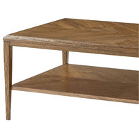 Modern Oak Coffee Table Light Finish - Transitional - Coffee Tables ...