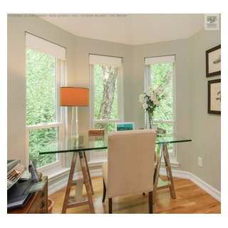 Contemporary Office with New Cottage Style Windows - Renewal by ...