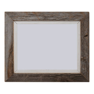 Cottonwood Rustic Barnwood Frame, 20"x30" - Rustic - Picture Frames ...