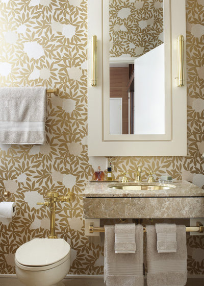 20 extravagante Tapeten fürs Gäste-WC