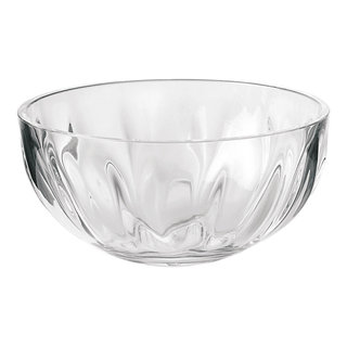 Guzzini Aqua Transparent 12 Inch Bowl - Transitional - Serving And ...