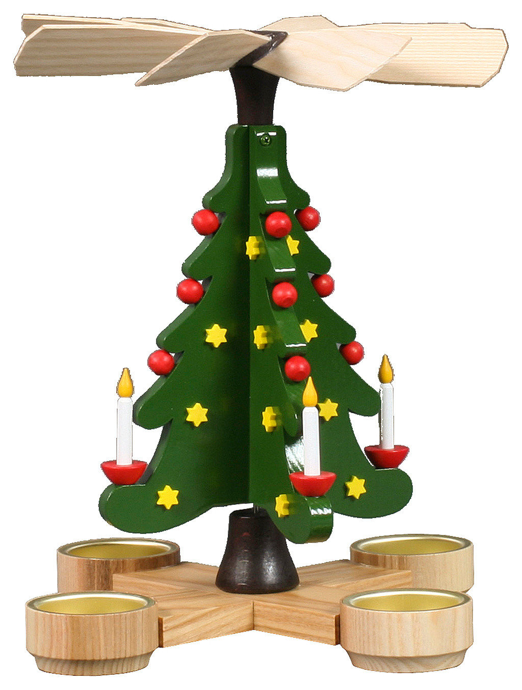 Dregeno Pyramid- Christmas Tree - Contemporary - Candleholders - by ...