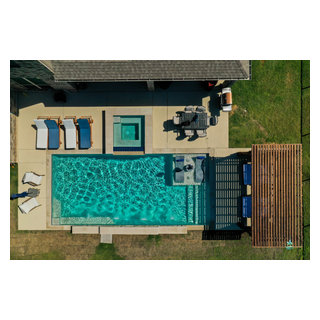 Total Serene Scene | Selah Pools - Rustic - Pool - Dallas - by Selah ...