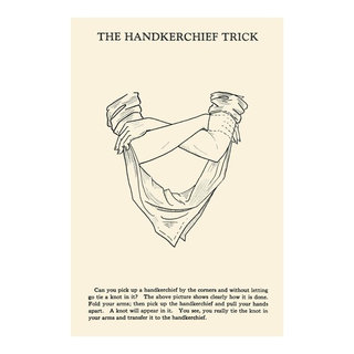 "The Hankerchief Trick" Digital Paper Print by Retromagic, 17"x24", 31 ...
